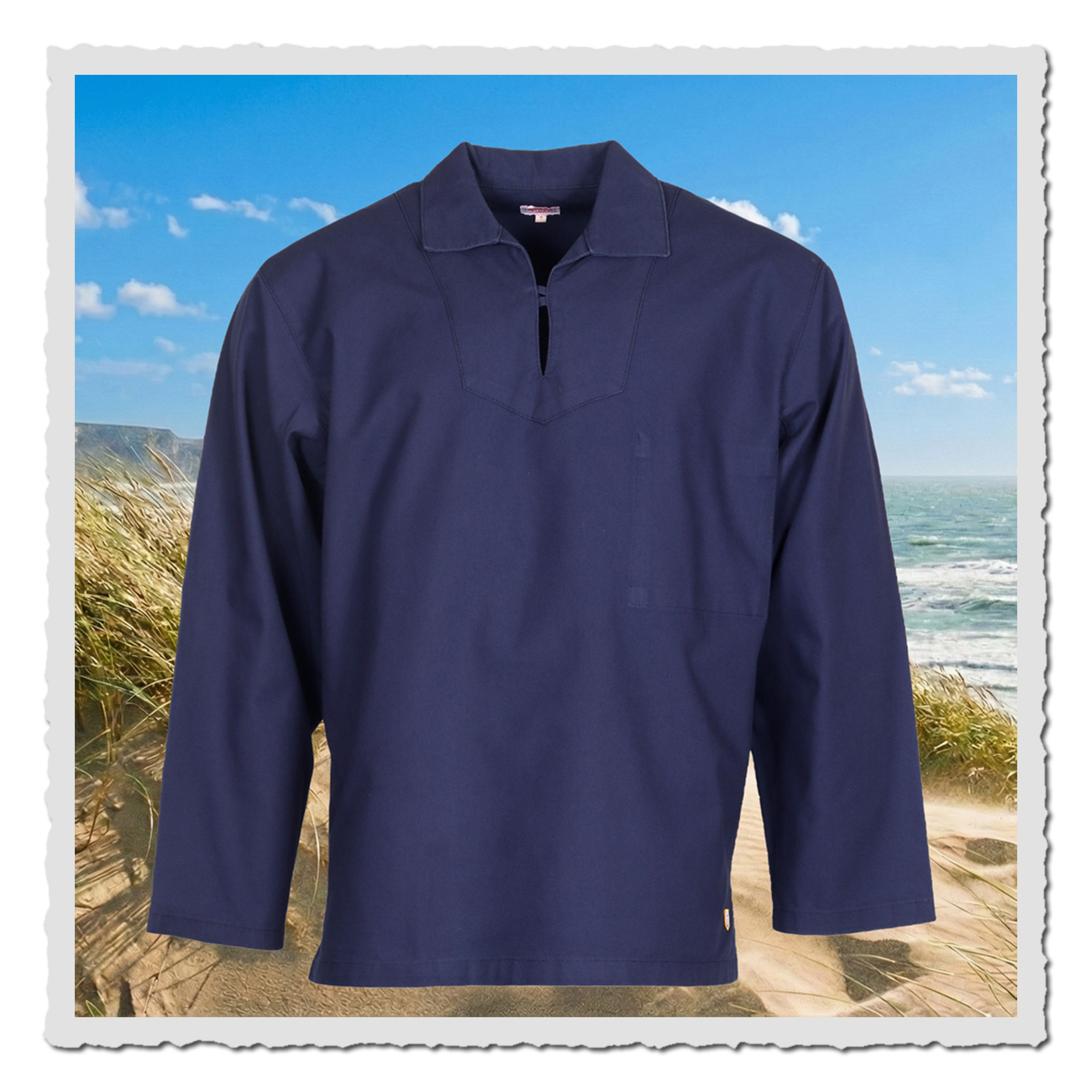Fischerhemd Guilvinec dunkelblau | Armor Lux